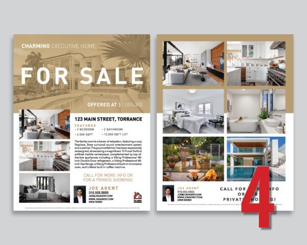 Real Estate Property Flyers – Same Day Printing