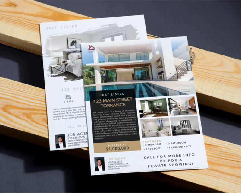 Real Estate Property Flyers – Same Day Printing