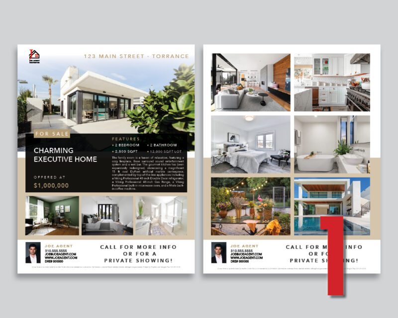 Real Estate Property Flyers – Same Day Printing
