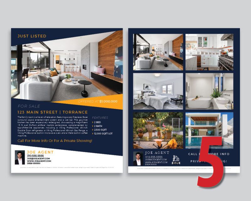 Real Estate Property Flyers – Same Day Printing